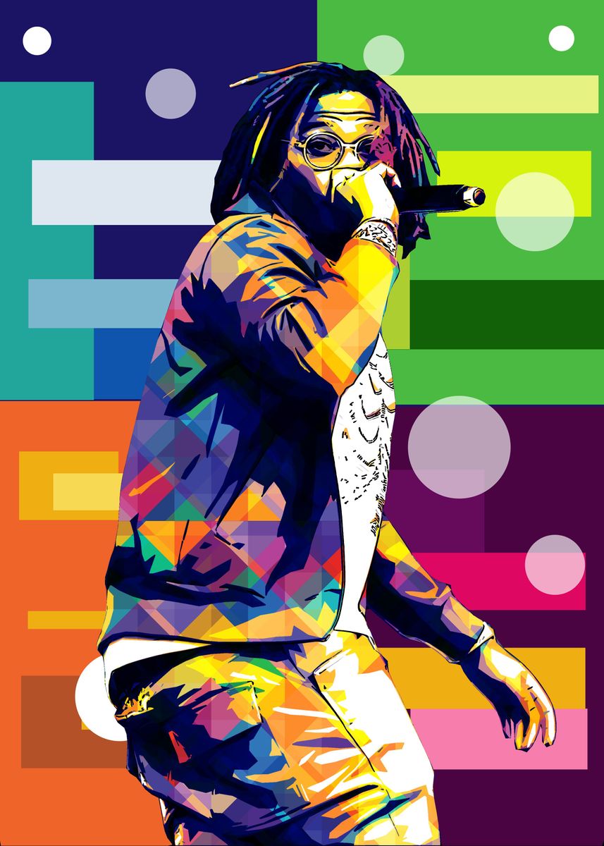 'Gunna ' Poster, picture, metal print, paint by San Illustrator | Displate