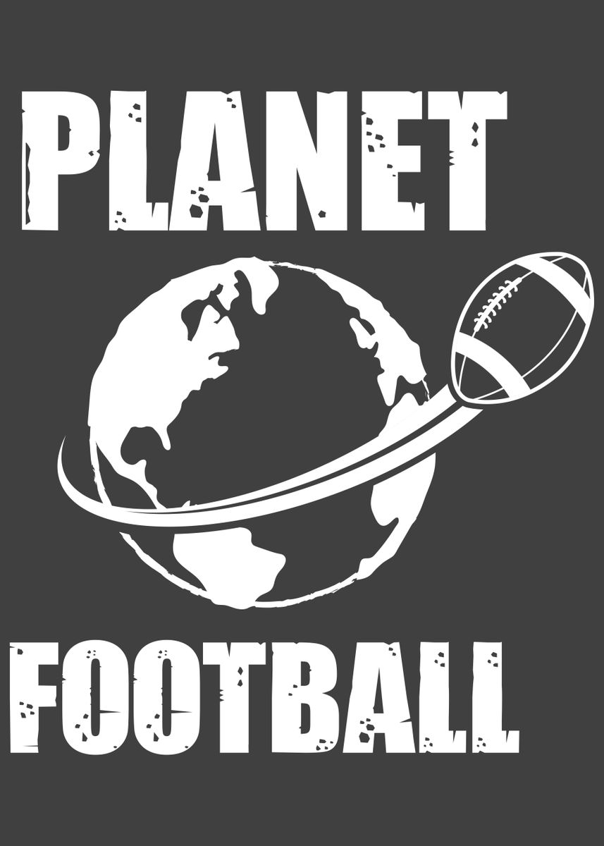 'Planet Football' Poster by BeMi | Displate