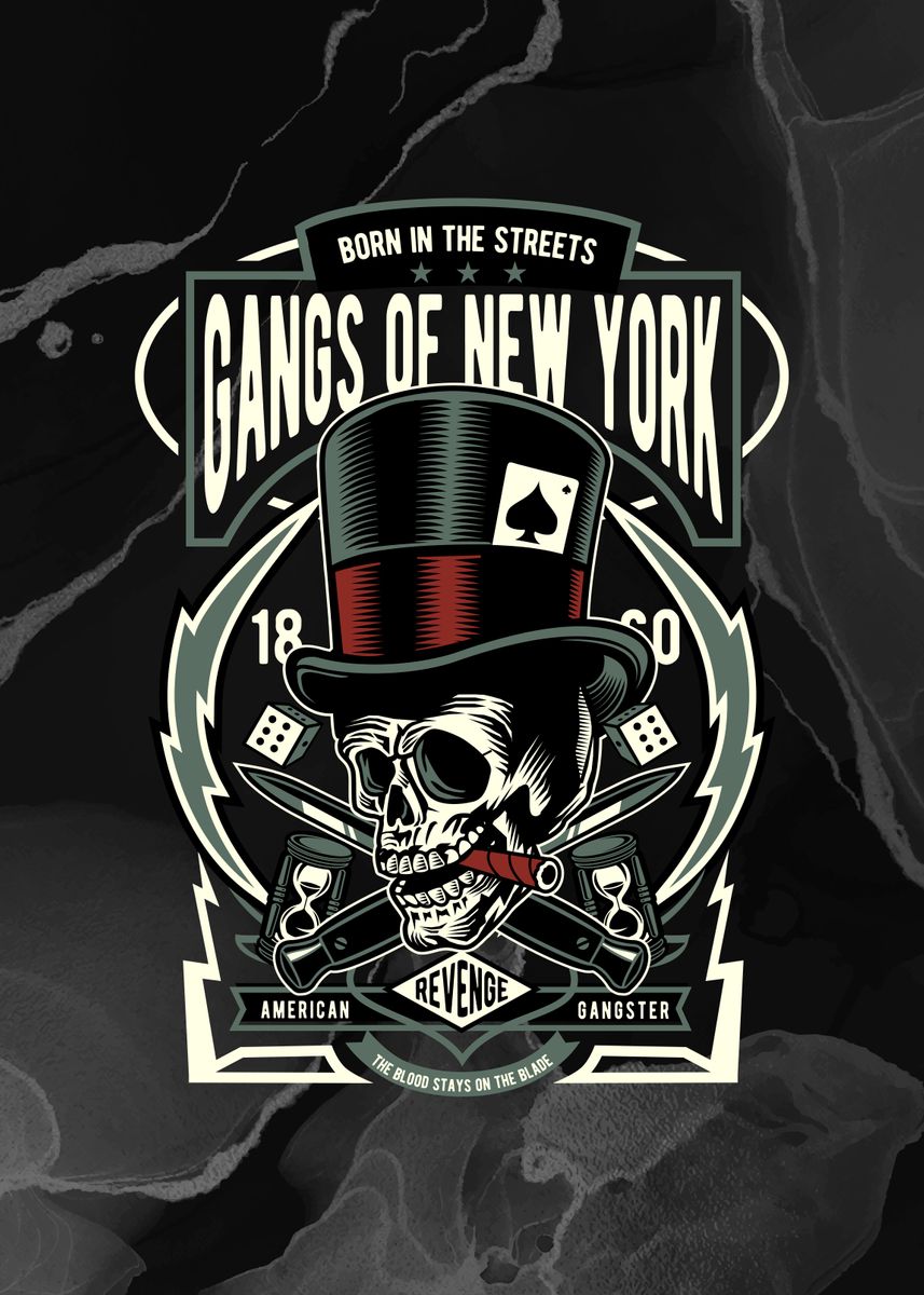 'Gangs of New York' Poster, picture, metal print, paint by AndrejZT ...