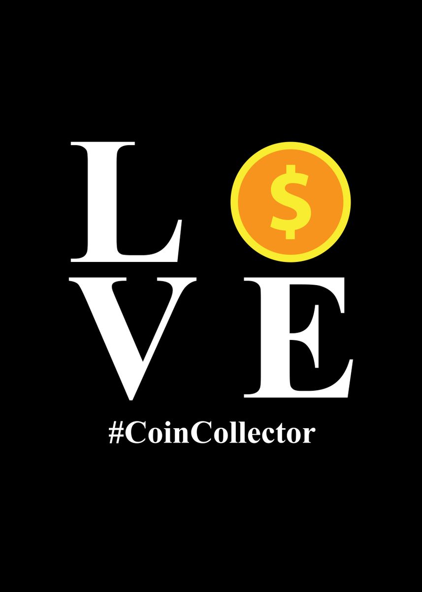 'Love Coin Collector' Poster, picture, metal print, paint by Francois ...