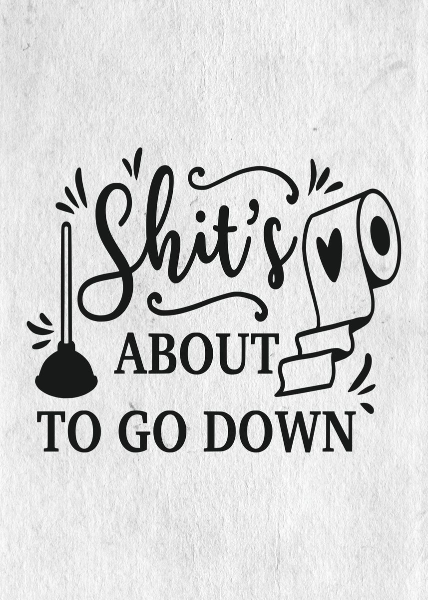 'About to go down' Poster, picture, metal print, paint by Designersen ...