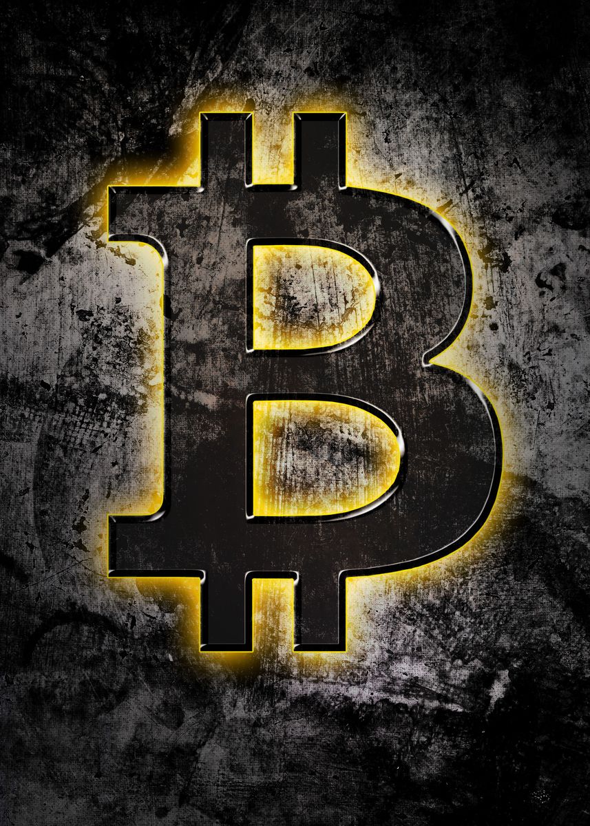 'Bitcoin' Poster by Stan Art | Displate