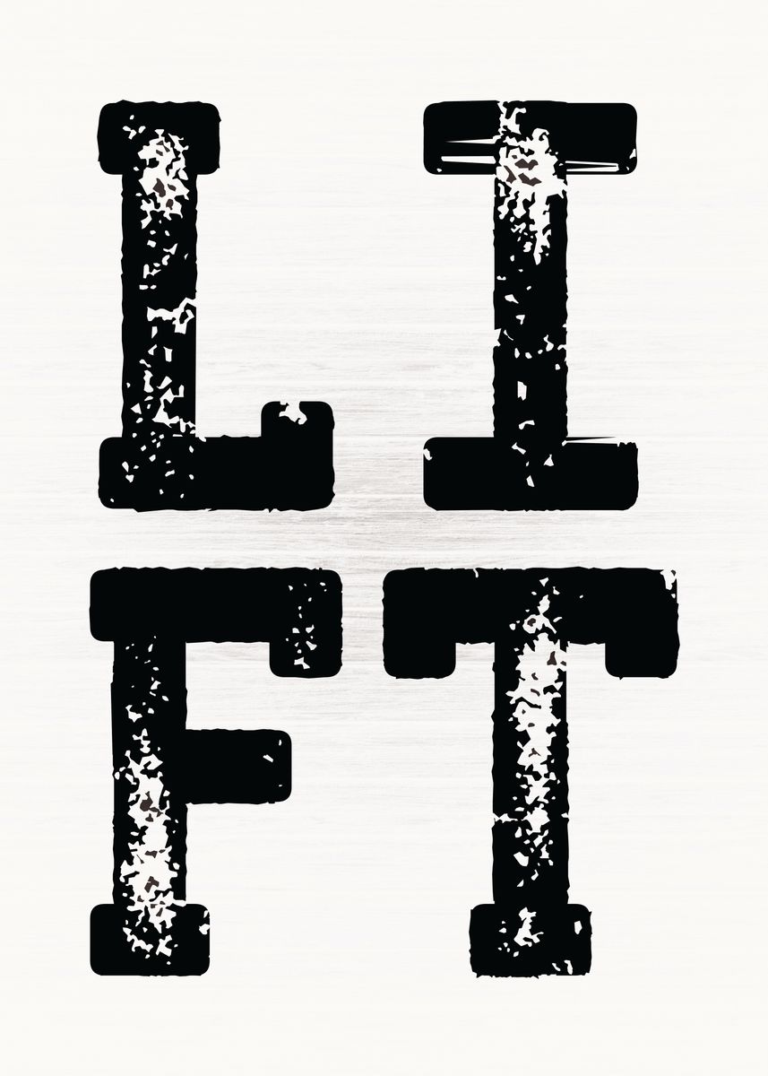 'LIFT' Poster, picture, metal print, paint by CHAN | Displate