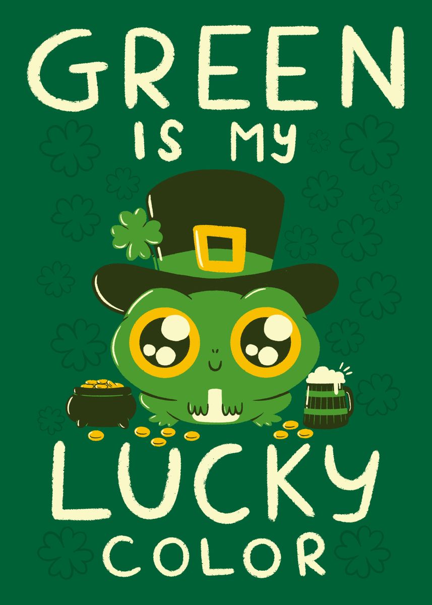 'Lucky Color' Poster, picture, metal print, paint by Sara Gaiaudi ...