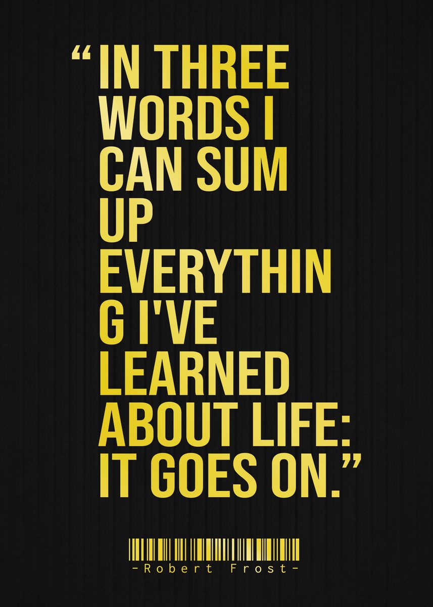 'Legend quote' Poster by Qreative | Displate