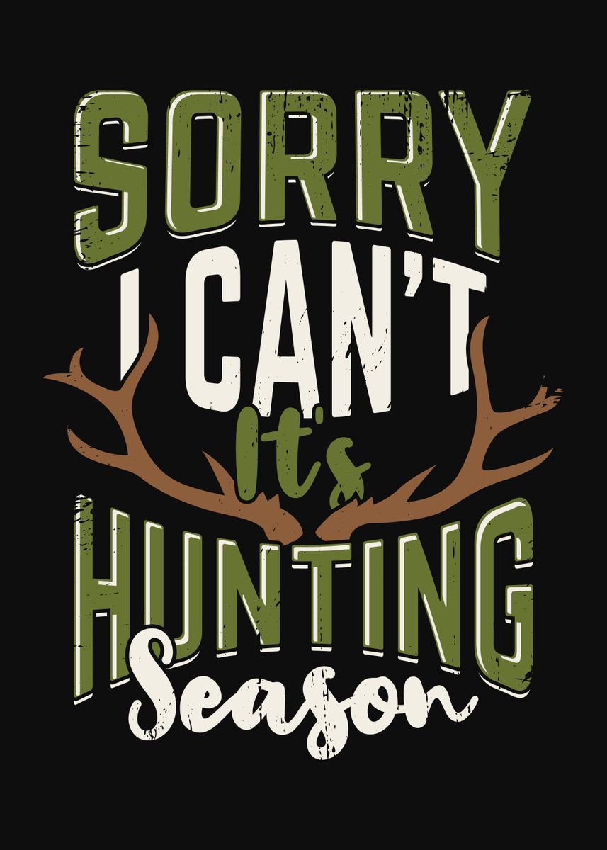 'Hunting Season Design ' Poster by Marcel Doll | Displate