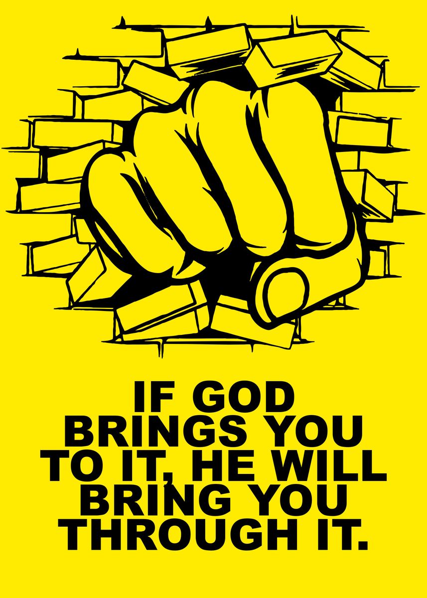 'Breakthrough' Poster, picture, metal print, paint by ABConcepts | Displate