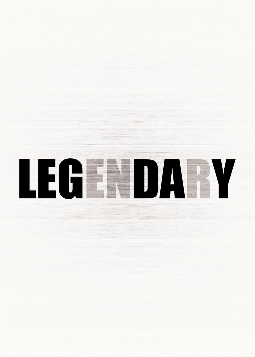 'Legendary Leg Day' Poster, picture, metal print, paint by CHAN | Displate