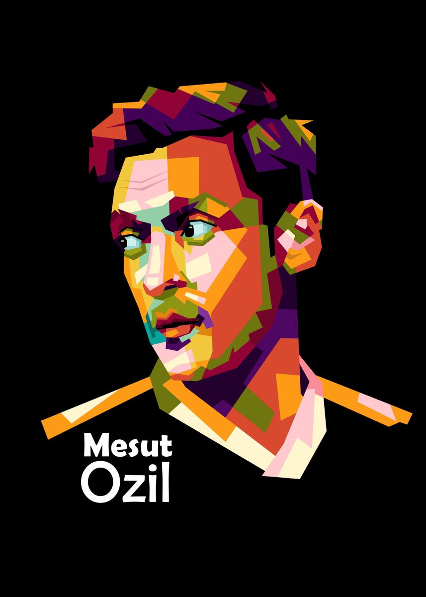 'Mesut Ozil' Poster by AMIRUDIN 06 | Displate