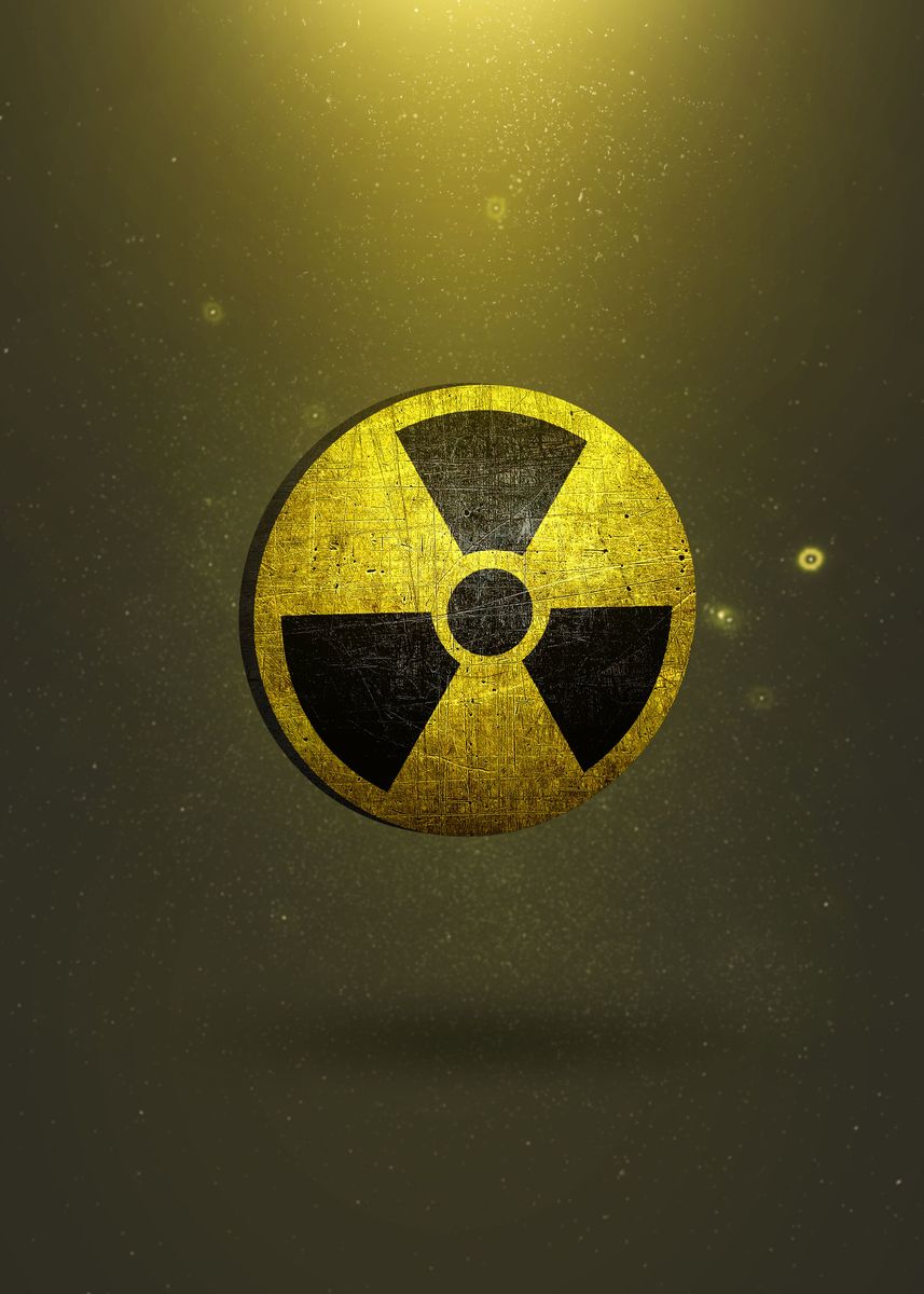 'Metal Hazard Sign' Poster, picture, metal print, paint by Giorgos ...