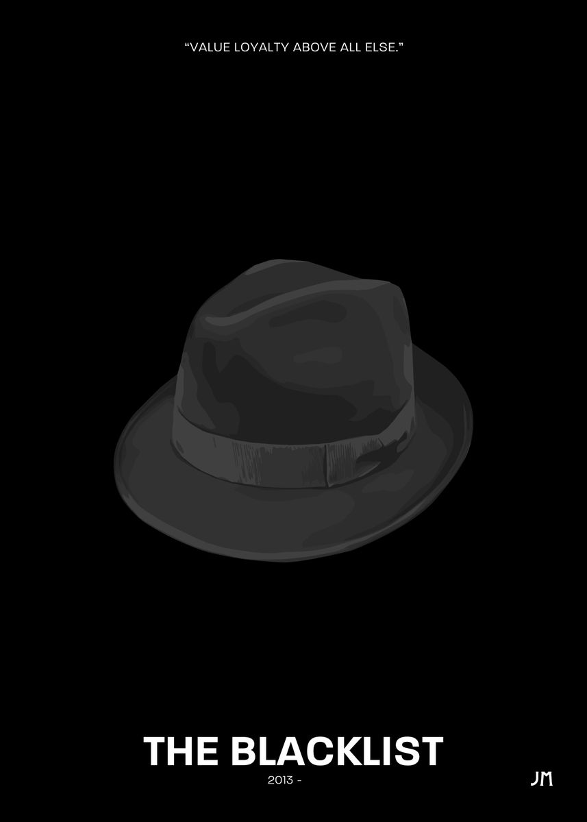 'Blacklist' Poster, picture, metal print, paint by MyDigitalMind | Displate