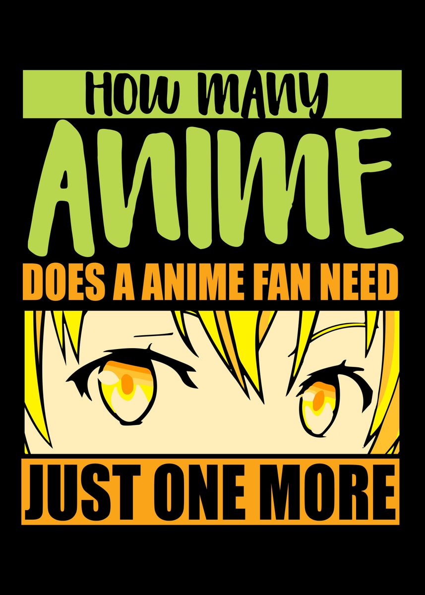 'Anime Manga Otaku Kawaii' Poster, picture, metal print, paint by ...