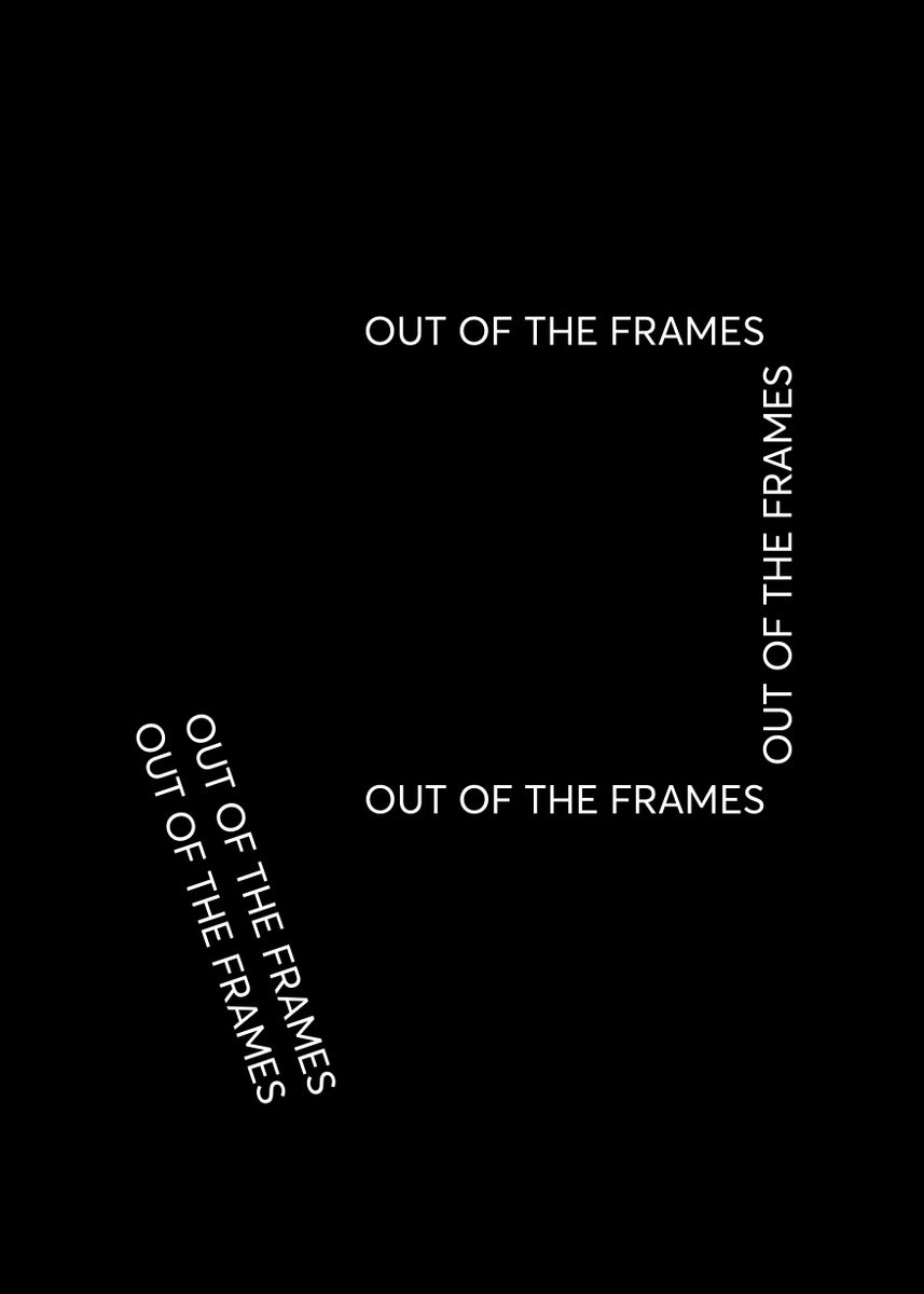 'Out v1' Poster, picture, metal print, paint by drjimjack | Displate