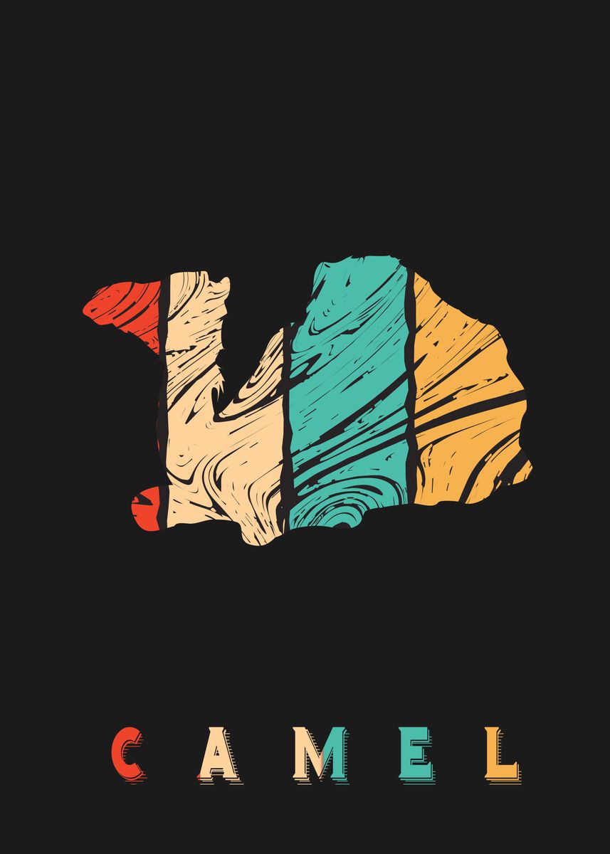 'Camel ' Poster by Bella | Displate