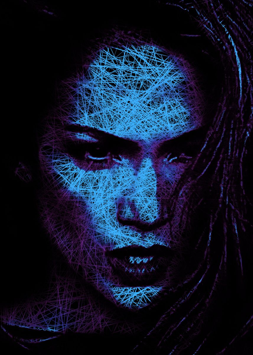 'Get loud' Poster by Adrian Vargas | Displate