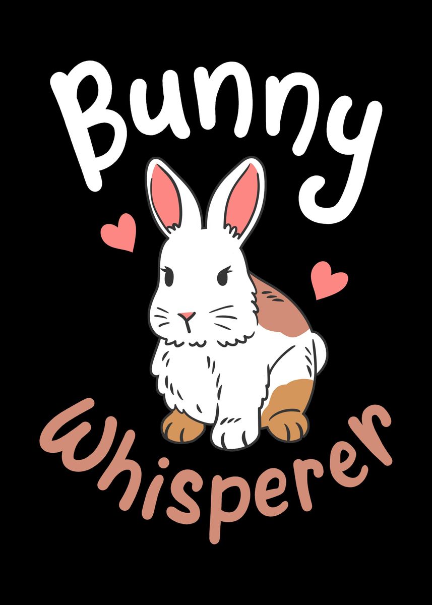 'Rabbit Rodent' Poster, picture, metal print, paint by Mealla | Displate