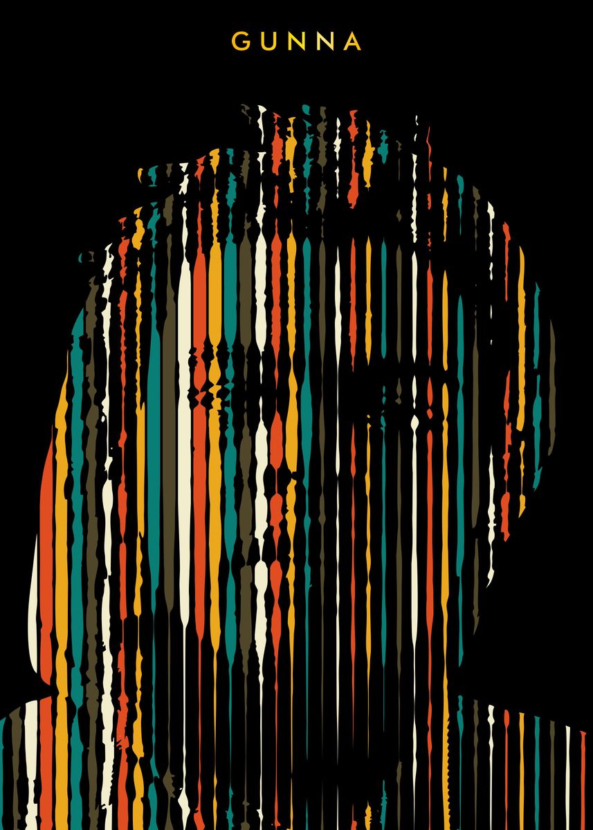 'GUNNA' Poster, picture, metal print, paint by Yusuf Dedi Wijaya | Displate