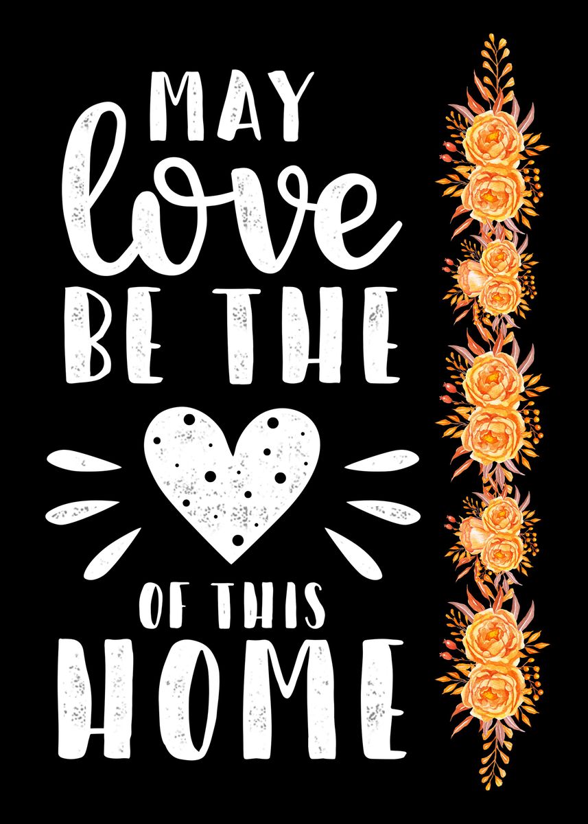 'Be the heart' Poster, picture, metal print, paint by Juliana RW | Displate