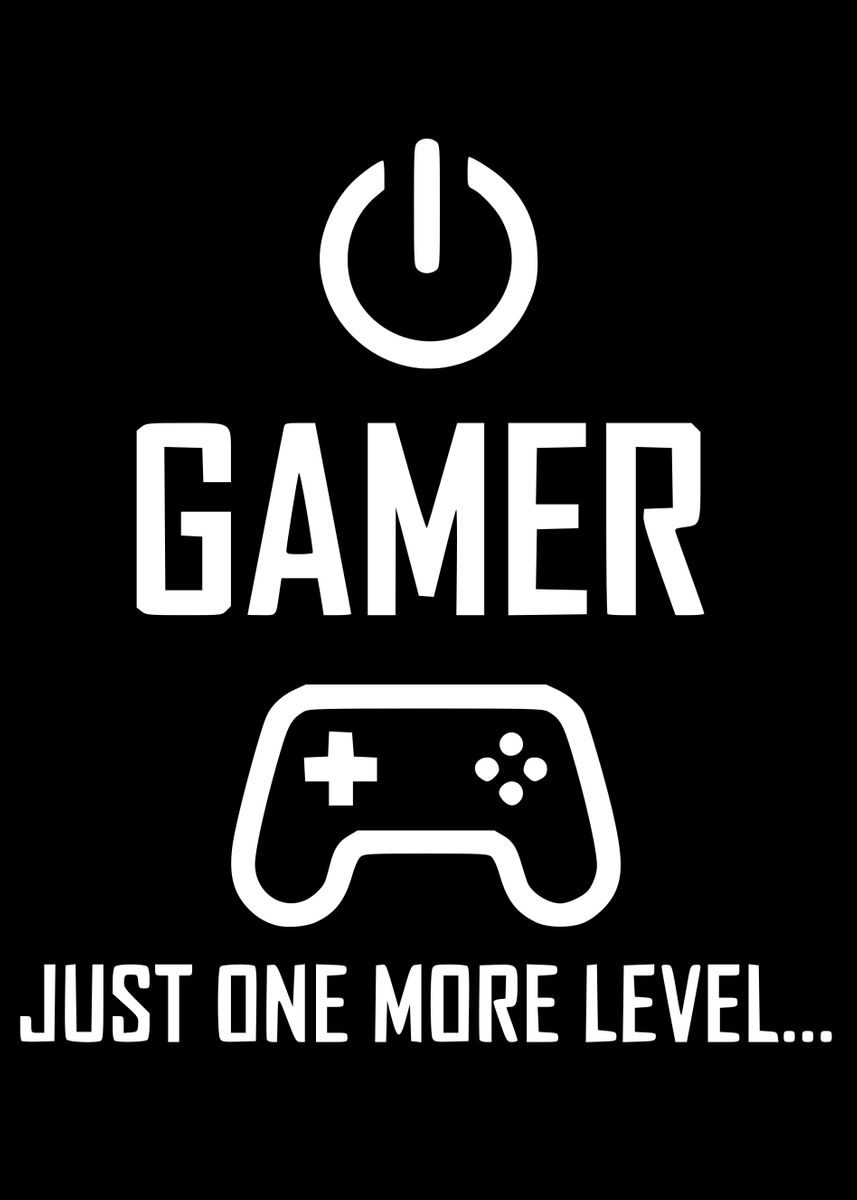 'Gaming Gaming Gift Gamer' Poster by Steven Zimmer | Displate