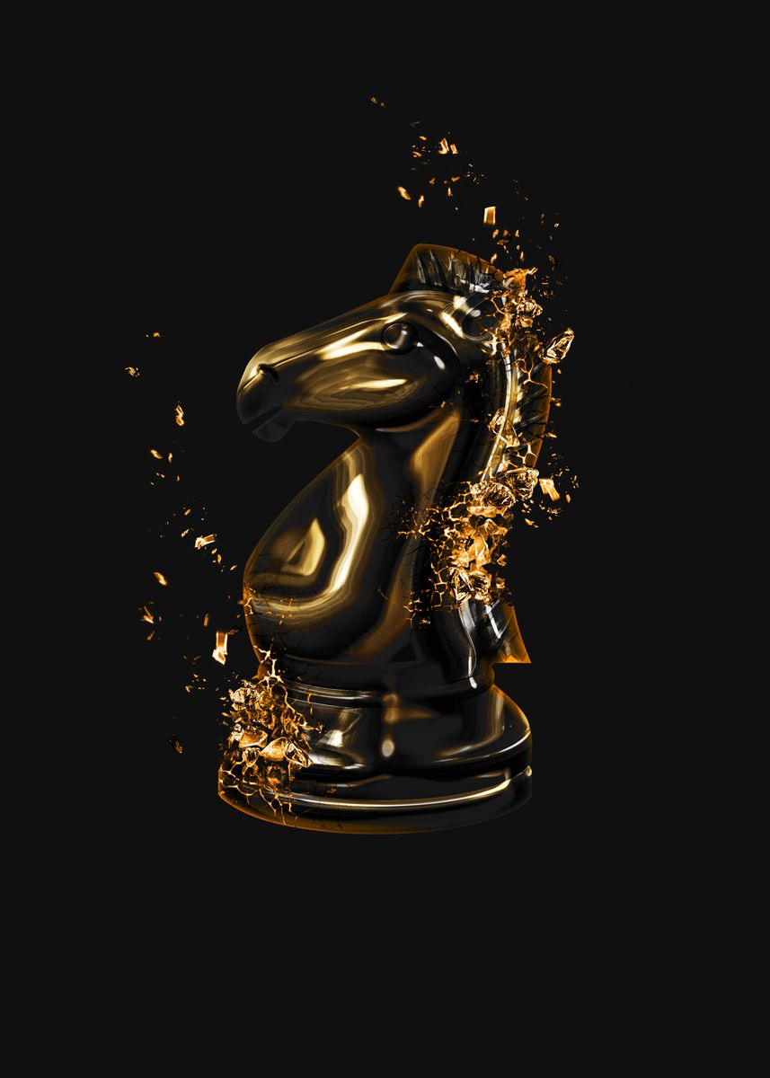 '3D broken knight' Poster, picture, metal print, paint by Gab Fernando ...