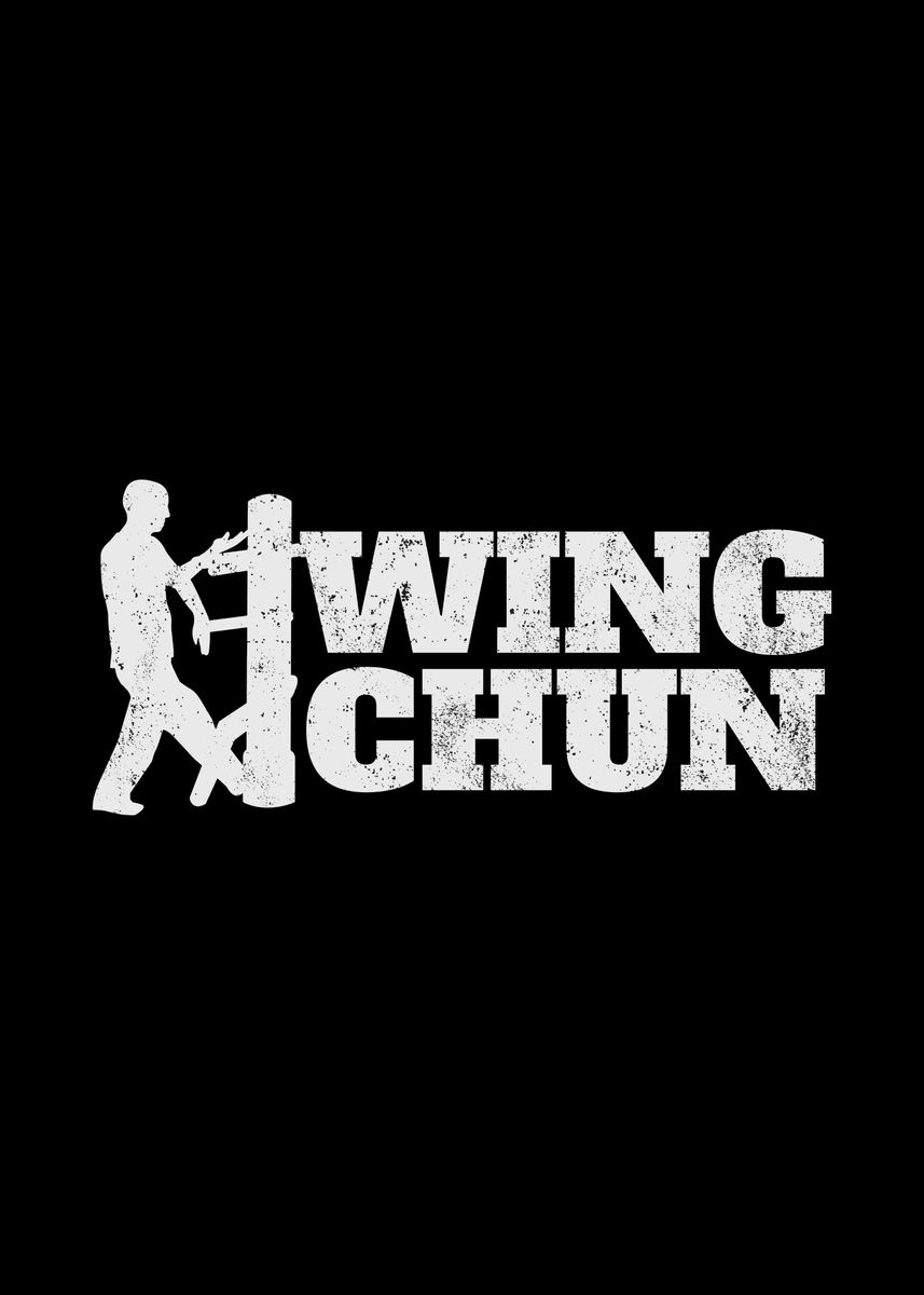 'Wing Chun Martial Arts' Poster, picture, metal print, paint by Mealla ...