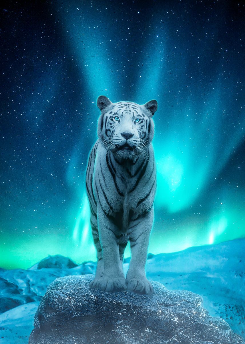 Fantasy White Tiger