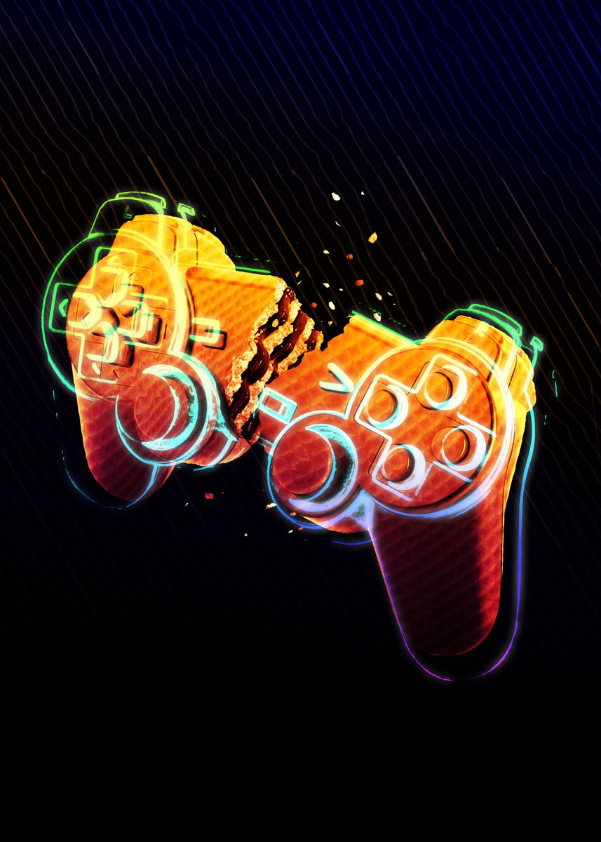 'game break' Poster by Em sandia | Displate