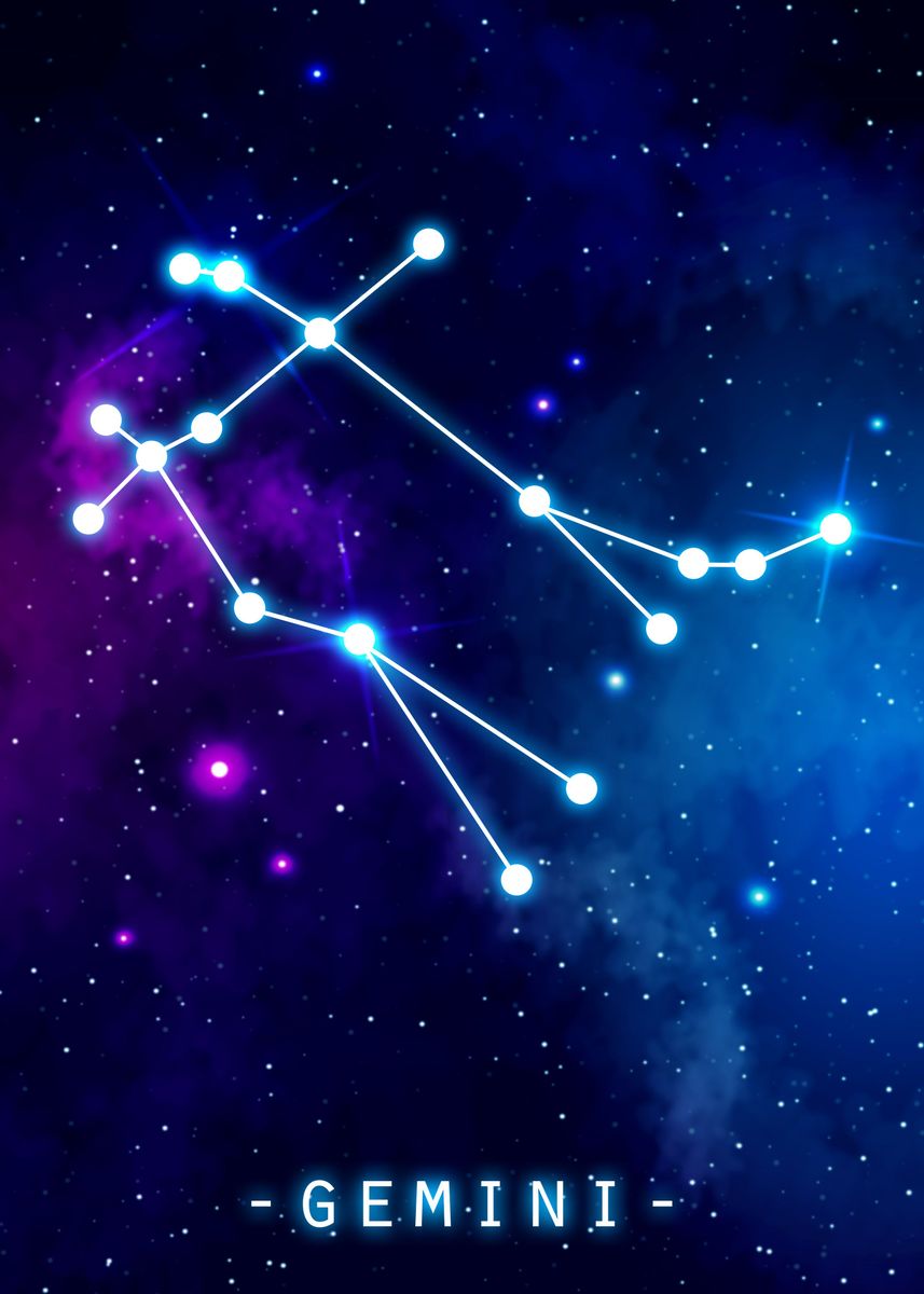 'Gemini' Poster, picture, metal print, paint by artisticdesign 1903 ...