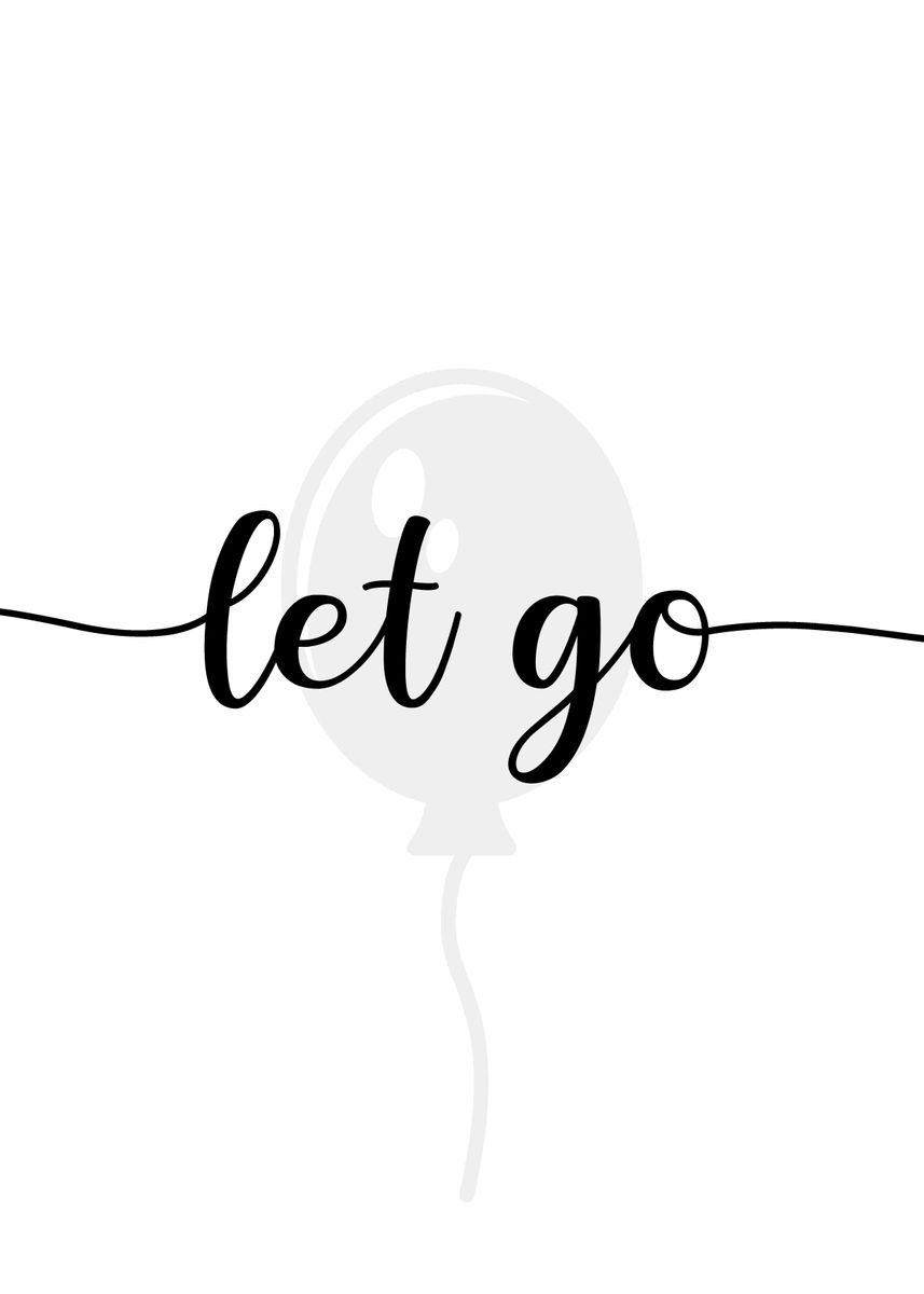 'Let GO' Poster by Human Shadow | Displate
