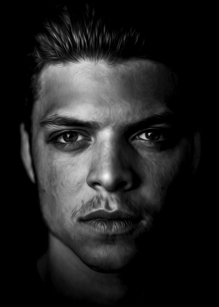 'Vikings Ivar Ragnarsson' Poster, picture, metal print, paint by George ...