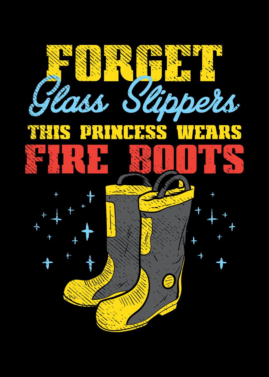 'Forget Glass Slippers This' Poster, picture, metal print, paint by Uwe ...