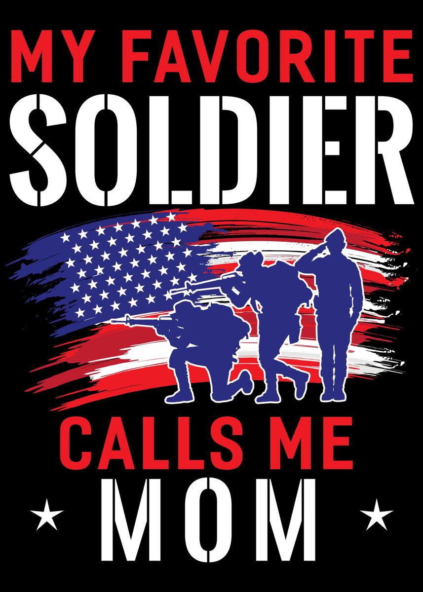 'Soldier Military Veteran' Poster, picture, metal print, paint by ...
