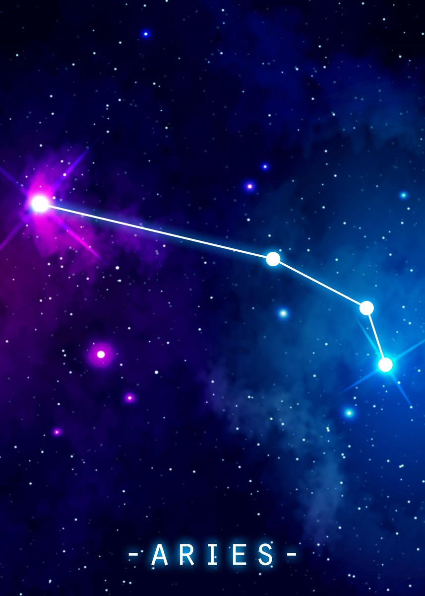 'Aries' Poster by artisticdesign 1903 | Displate