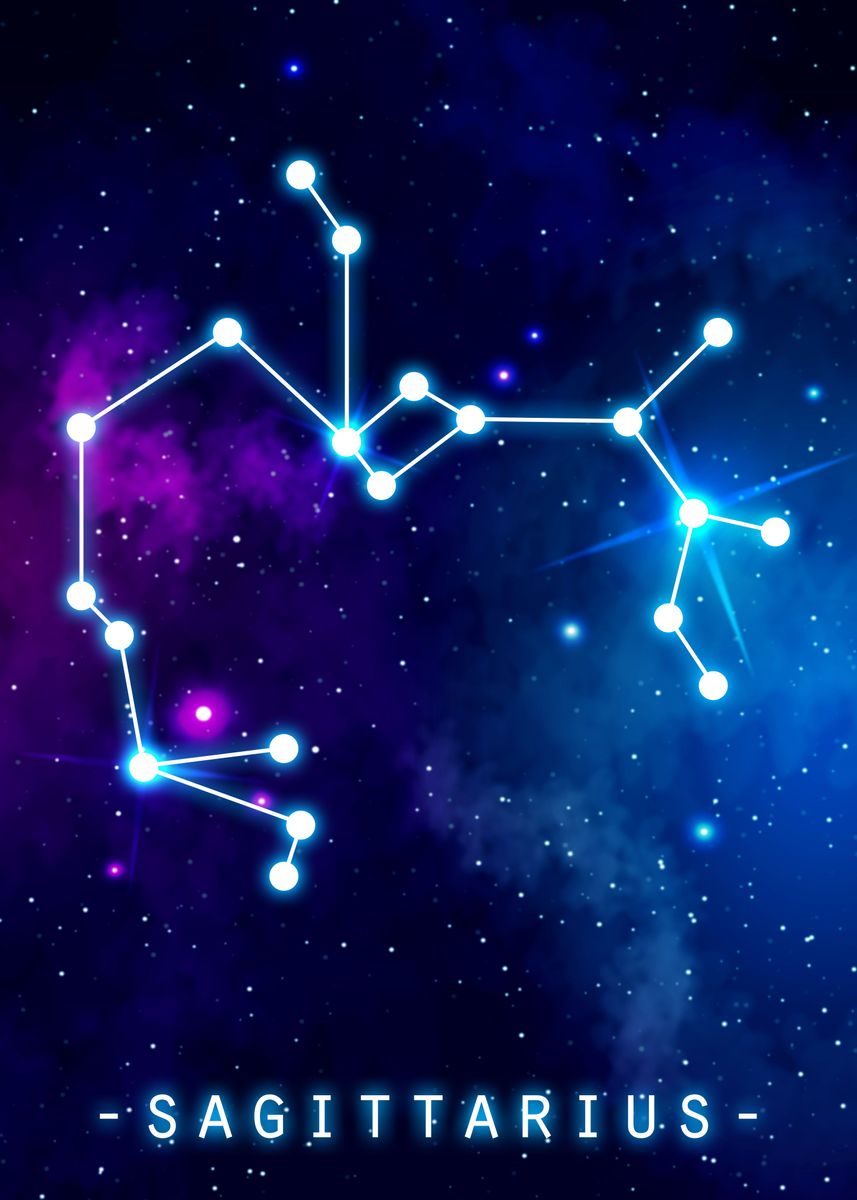 'Sagittarius' Poster, picture, metal print, paint by artisticdesign ...