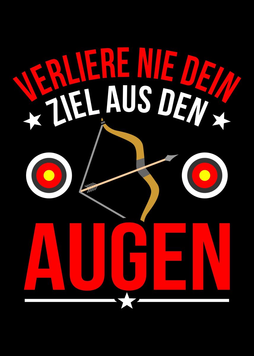 'Archery' Poster, picture, metal print, paint by Hexor | Displate