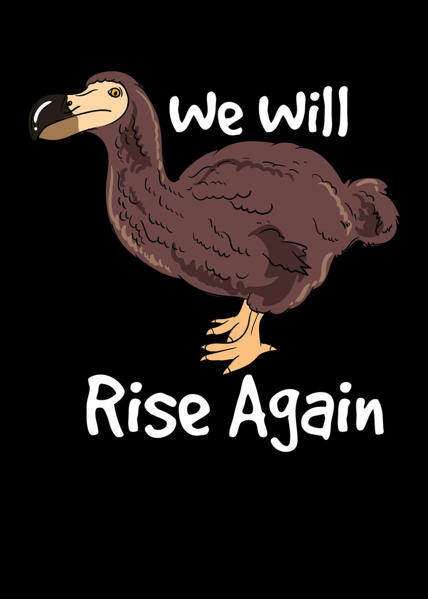 'We Will Rise Again' Poster, picture, metal print, paint by Uwe Seibert ...