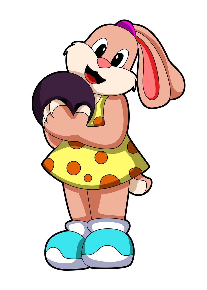 'Rabbit Bowling Sports' Poster, picture, metal print, paint by Markus ...