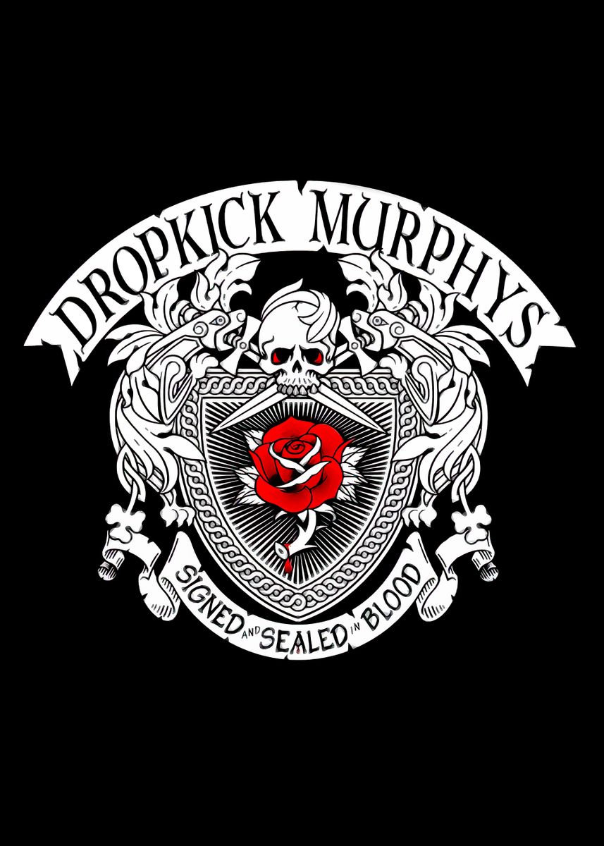 'Dropkick Murphys Band' Poster, picture, metal print, paint by WEWILL ...