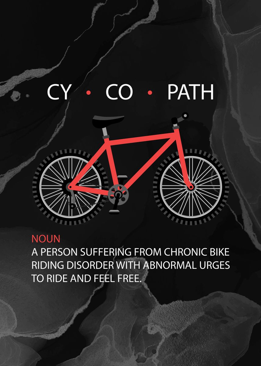 'Cycopath' Poster by AndrejZT | Displate