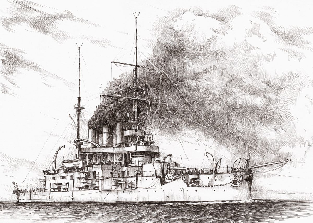 'Battleship Potemkin' Poster by Aleksandr Petrunin | Displate