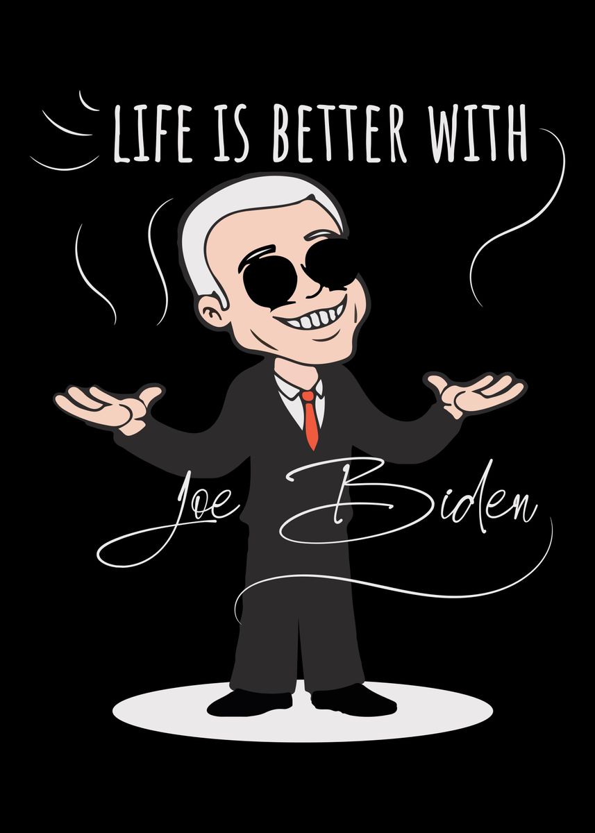 'Joe Biden President USA' Poster, picture, metal print, paint by ...