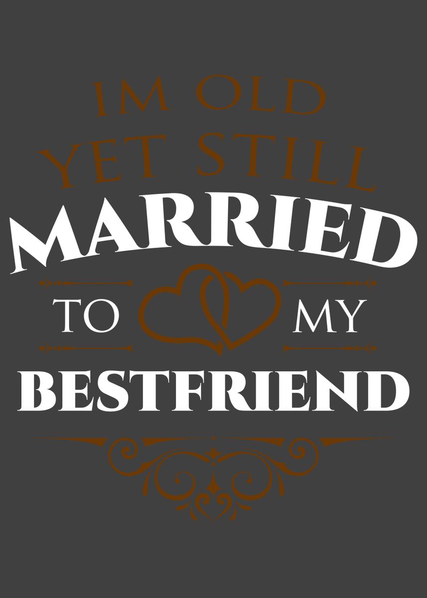 'Just married' Poster by BeMi | Displate