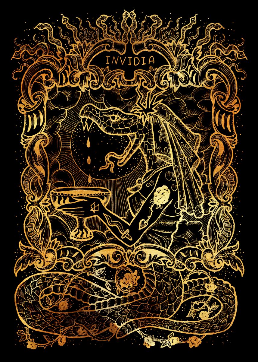 'Envy' Poster by Sam Kal | Displate