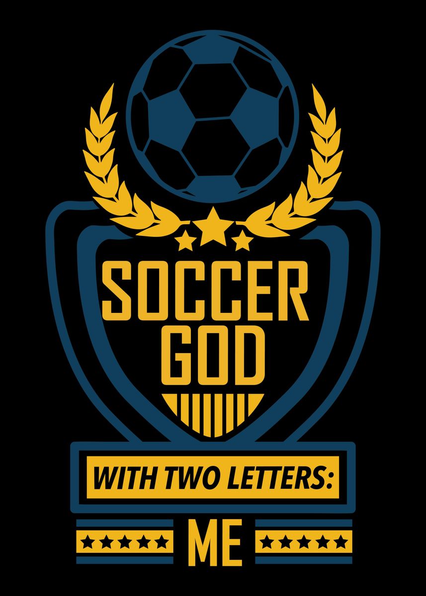 'Soccer Player Team Coach' Poster, picture, metal print, paint by ...