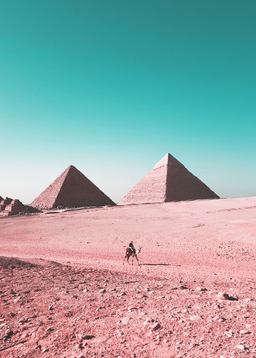 'gizy egypt' Poster by RonnieArts | Displate