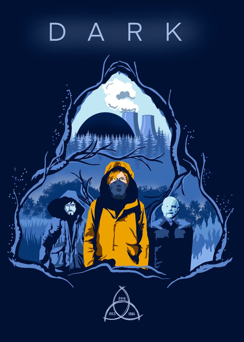 'Dark' Poster, picture, metal print, paint by Mild pic | Displate