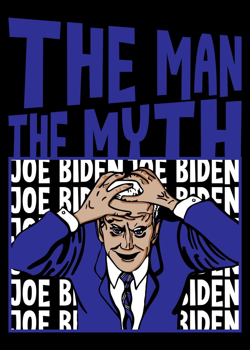'Joe Biden President USA' Poster, picture, metal print, paint by ...