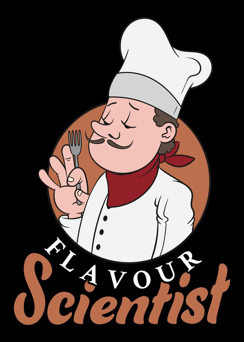 'Culinary Arts Design' Poster by Michael | Displate