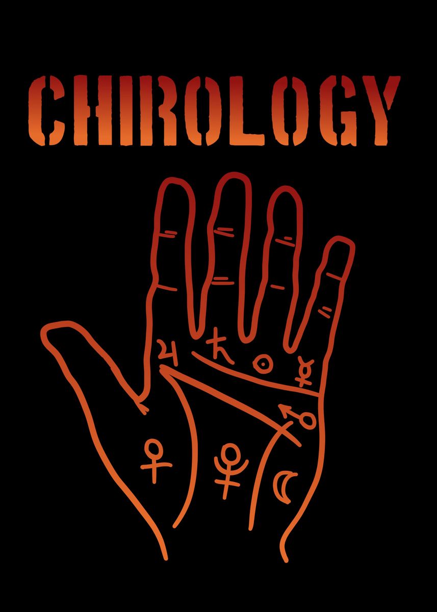 'Chirology' Poster, picture, metal print, paint by Ozymandias | Displate