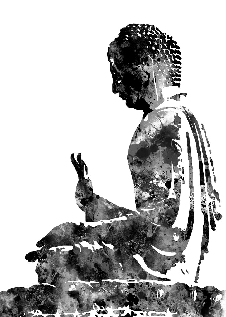 'Buddha ' Poster by RosaliasArt | Displate